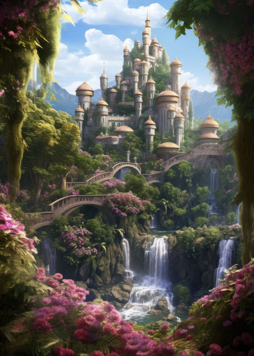 'Fantasy Illustration' Poster, picture, metal print, paint by Shaon ...