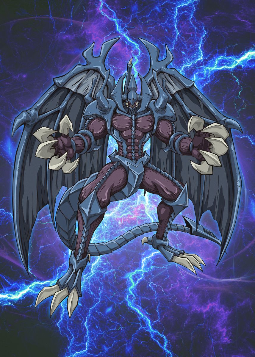 'Raviel' Poster, picture, metal print, paint by Yu-Gi-Oh! | Displate