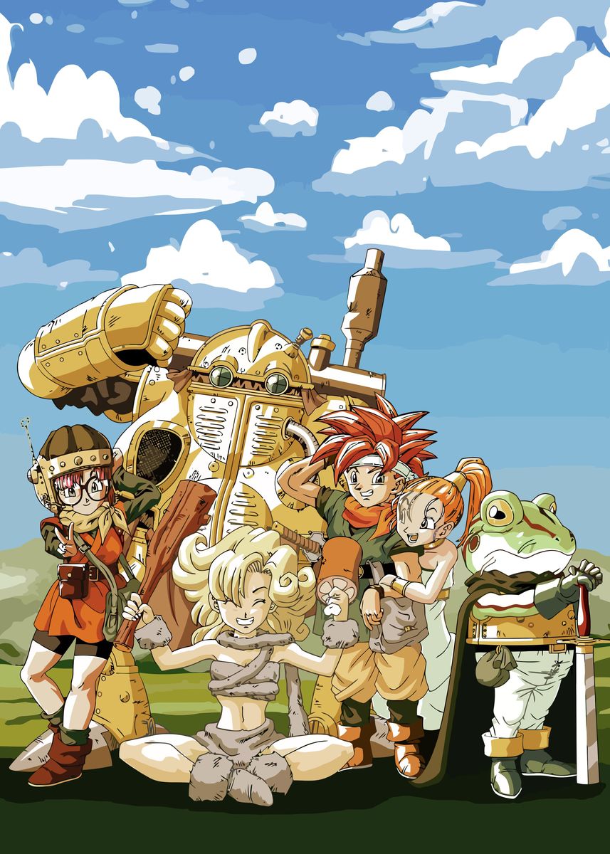 'Chrono Trigger' Poster, picture, metal print, paint by My Hero ...