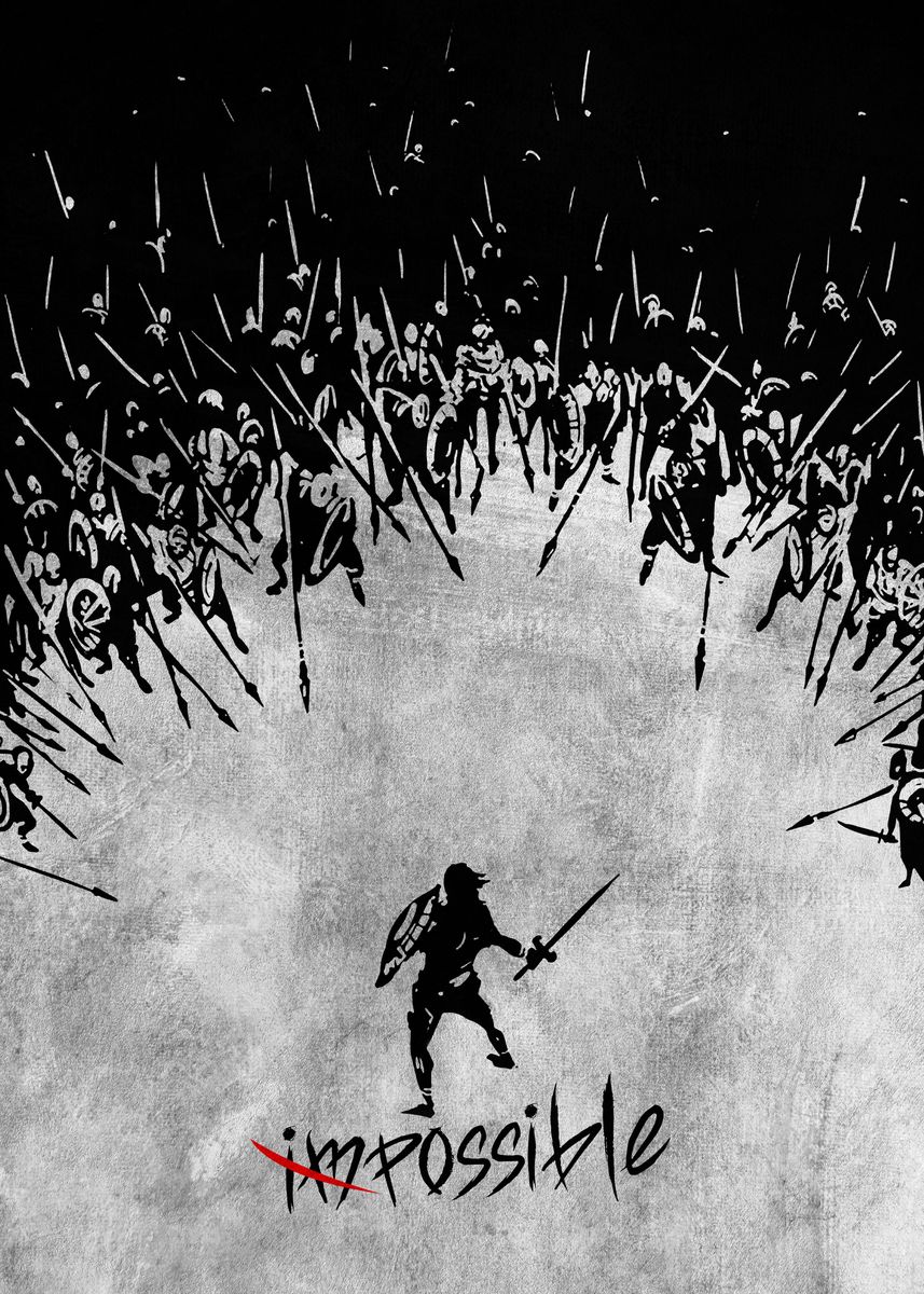 'Impossible Inspiration Art' Poster, picture, metal print, paint by ...