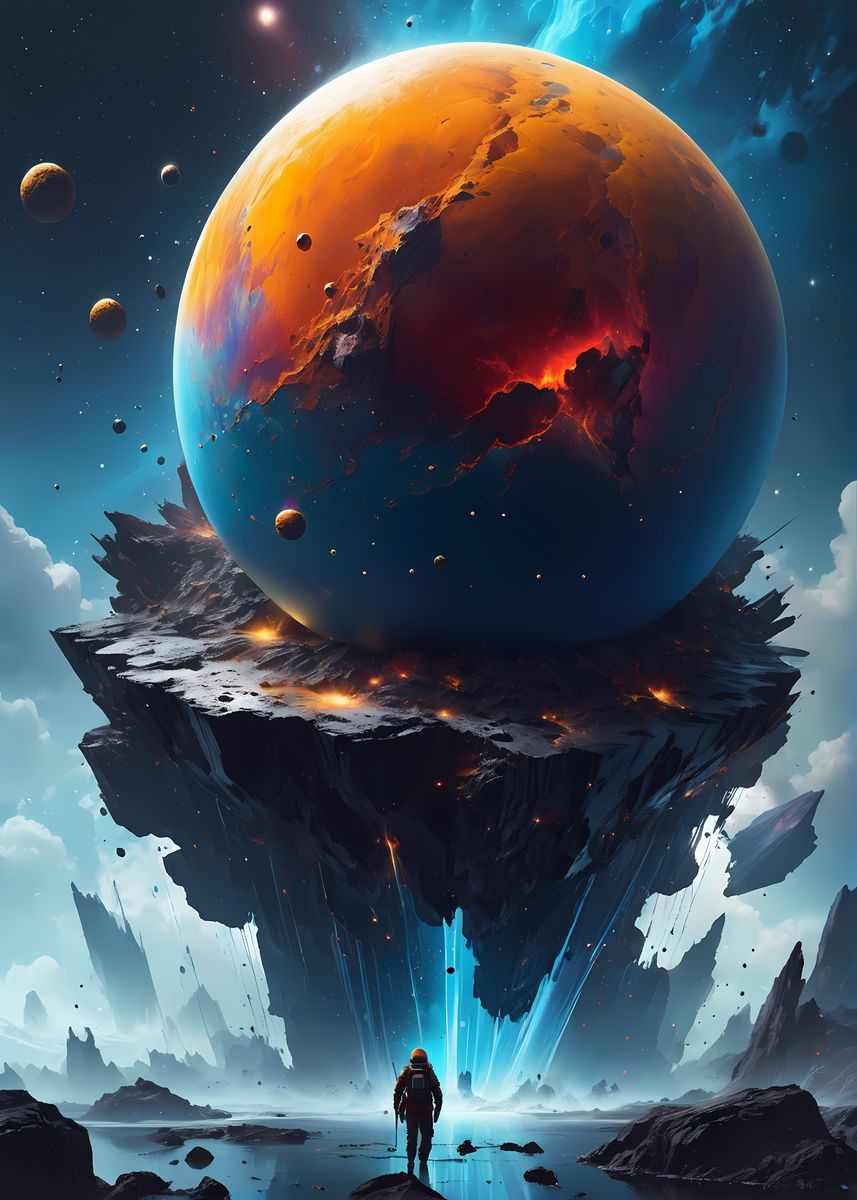 'Magical Invisible' Poster, picture, metal print, paint by Surreal ...