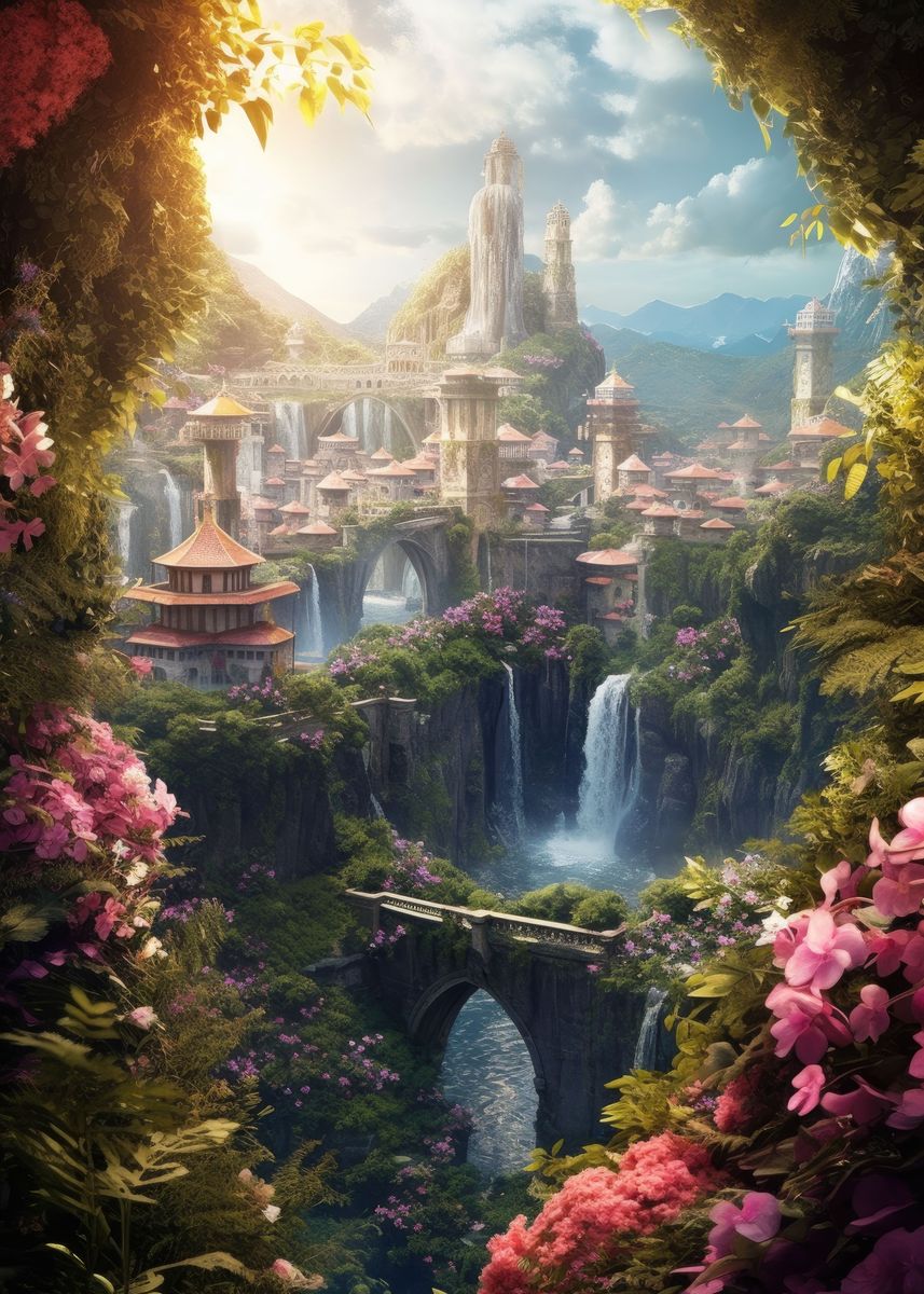 'Fantasy Illustration' Poster, picture, metal print, paint by Shaon ...