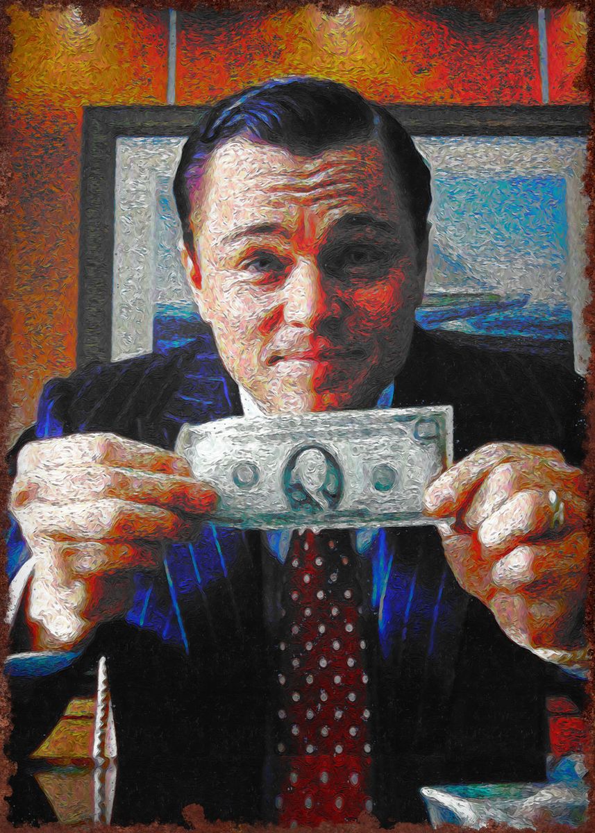 'jordan belfort' Poster, picture, metal print, paint by Metal Edge ...