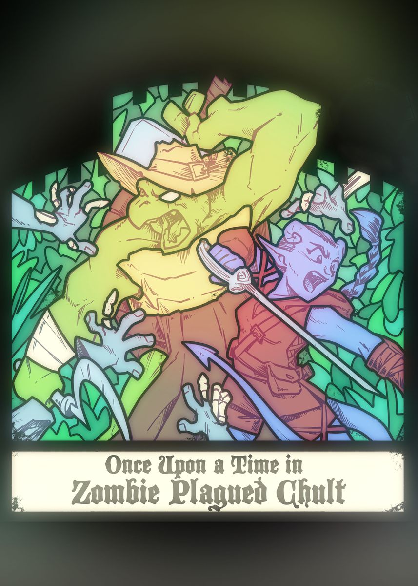 'Zombie Plagued Chult' Poster, picture, metal print, paint by Sanspants ...