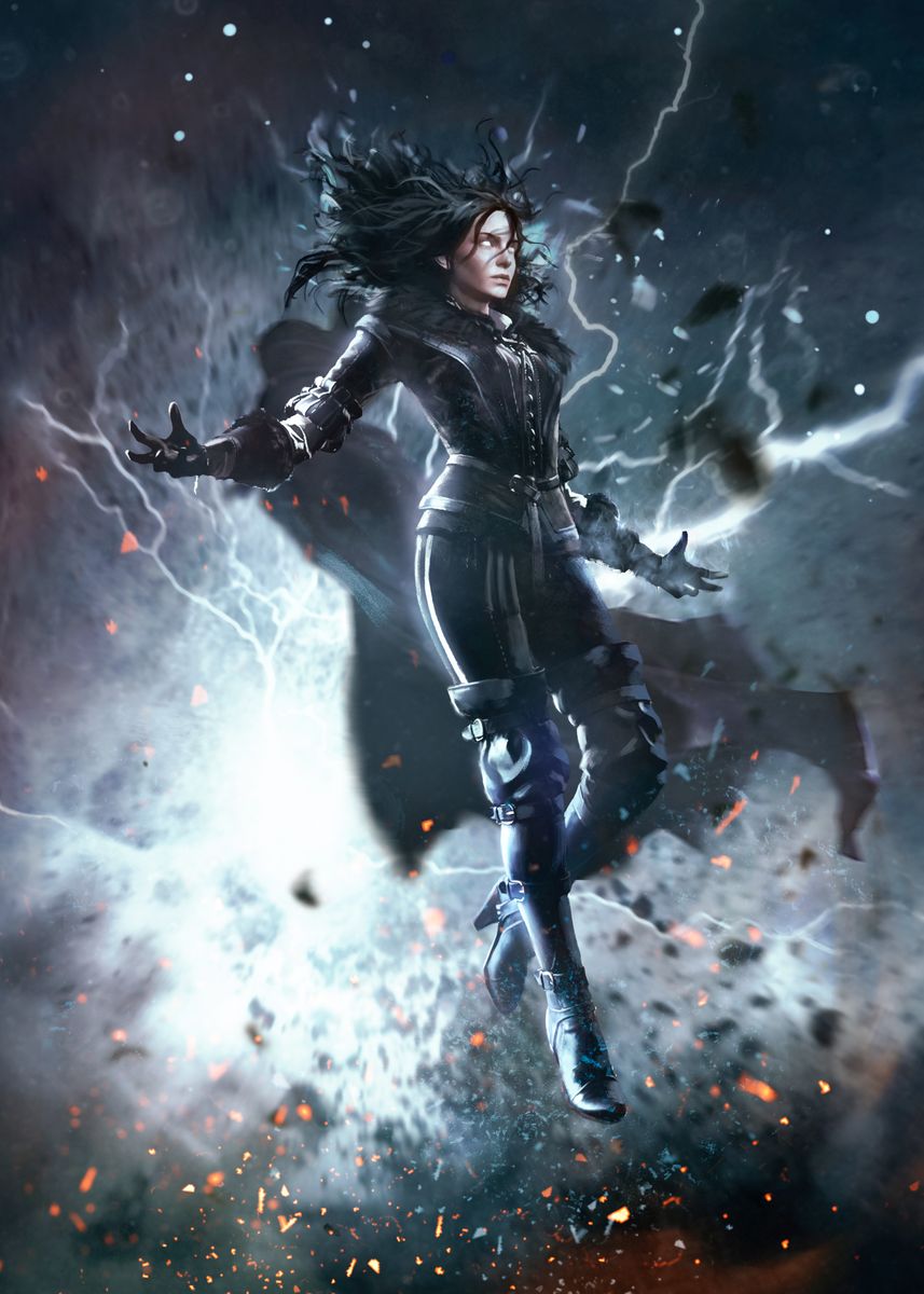 'Yennefer Necromancer' Poster, picture, metal print, paint by GWENT ...