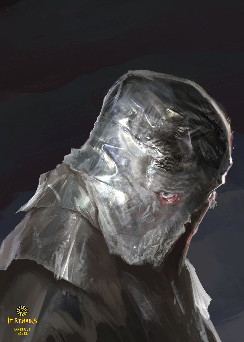 'Stare' Poster, picture, metal print, paint by ItRemains | Displate