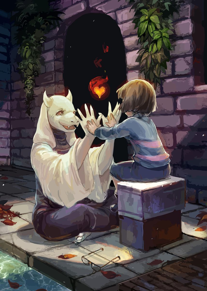 'Undertale' Poster, picture, metal print, paint by Nova Official Art ...