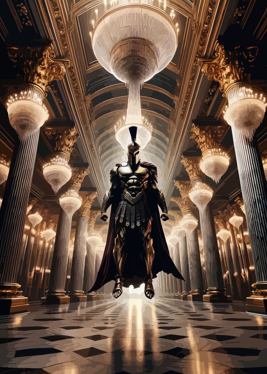 'Soldier spartan 300' Poster, picture, metal print, paint by Keps ...