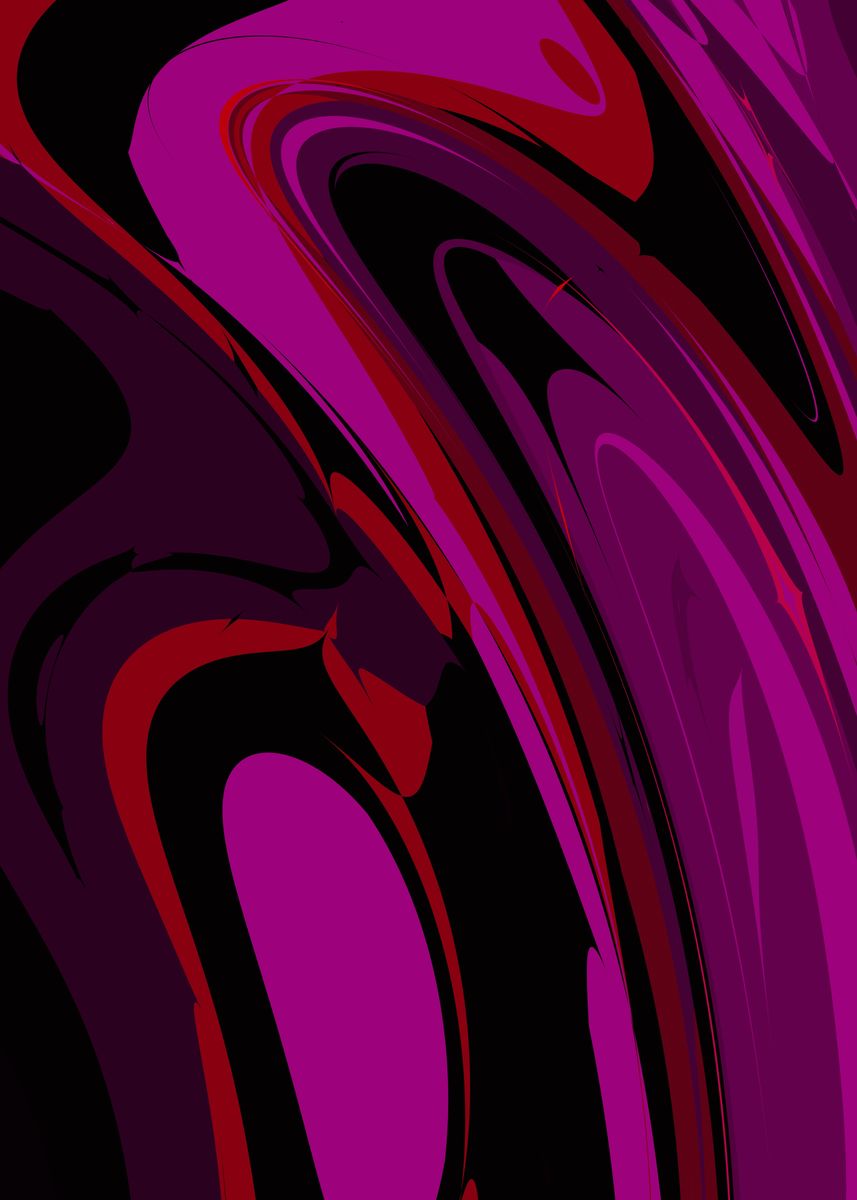 'Abstract 3D shader pattern' Poster, picture, metal print, paint by ...