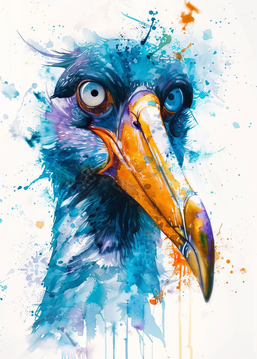 'Albatross' Poster, picture, metal print, paint by Henning Seiffert ...