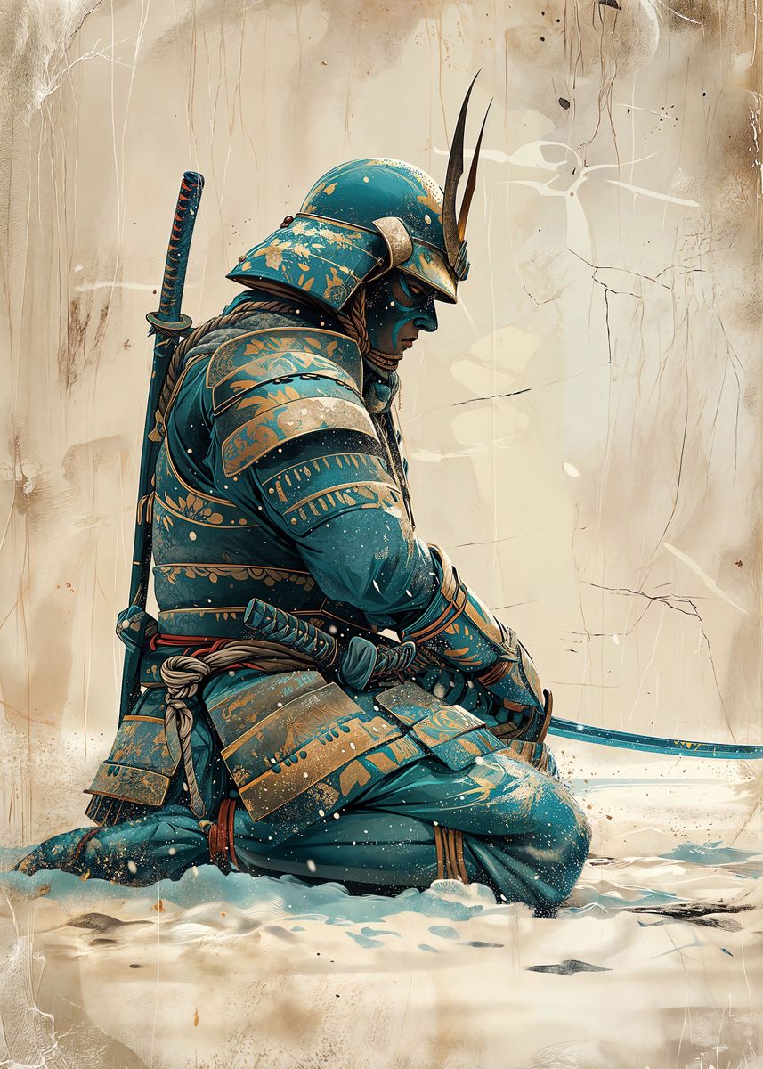 'The Silent Warrior' Poster, picture, metal print, paint by Chung Chi ...