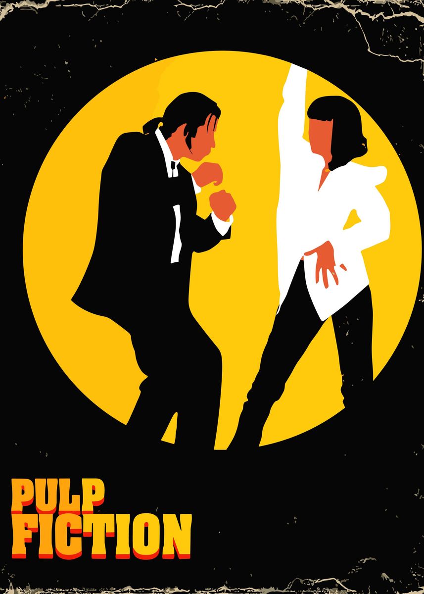 'Pulp Fiction Art' Poster, picture, metal print, paint by Juna avalor ...