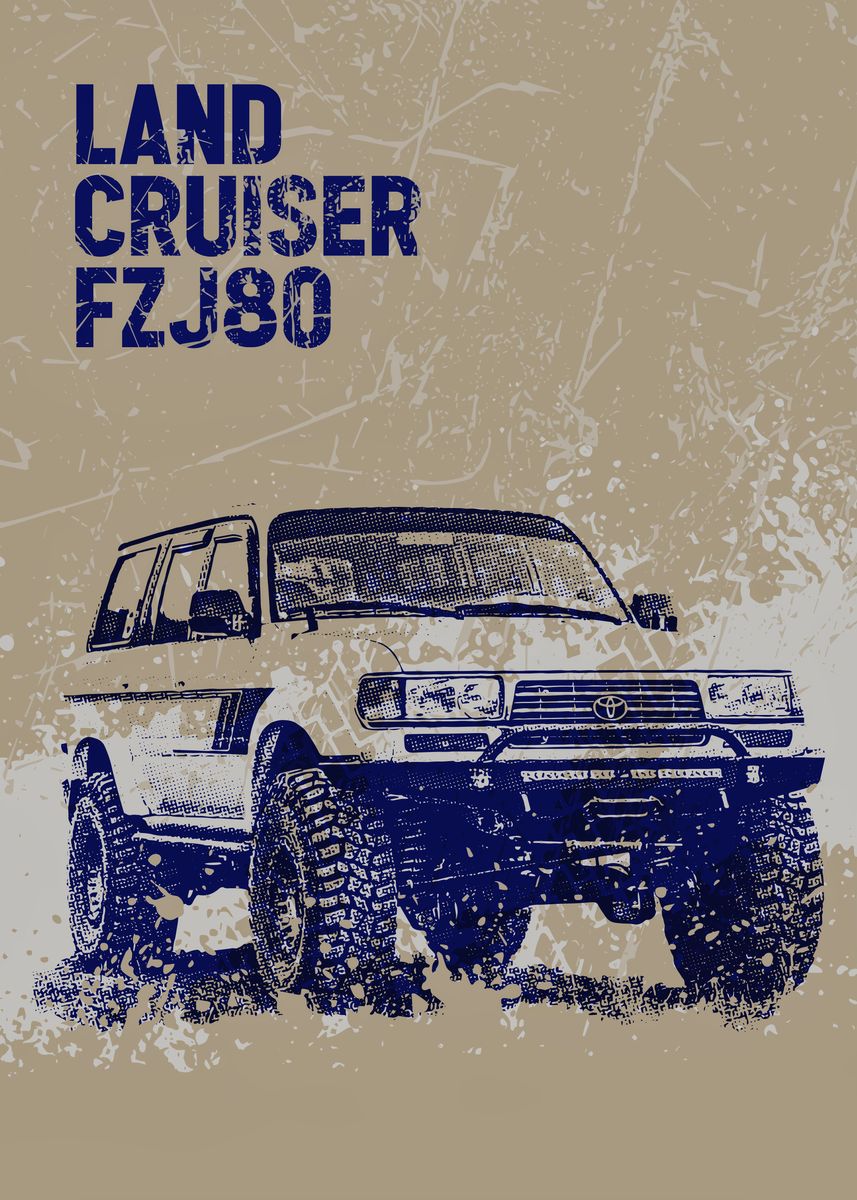 'strong and reliable' Poster, picture, metal print, paint by Denise ...