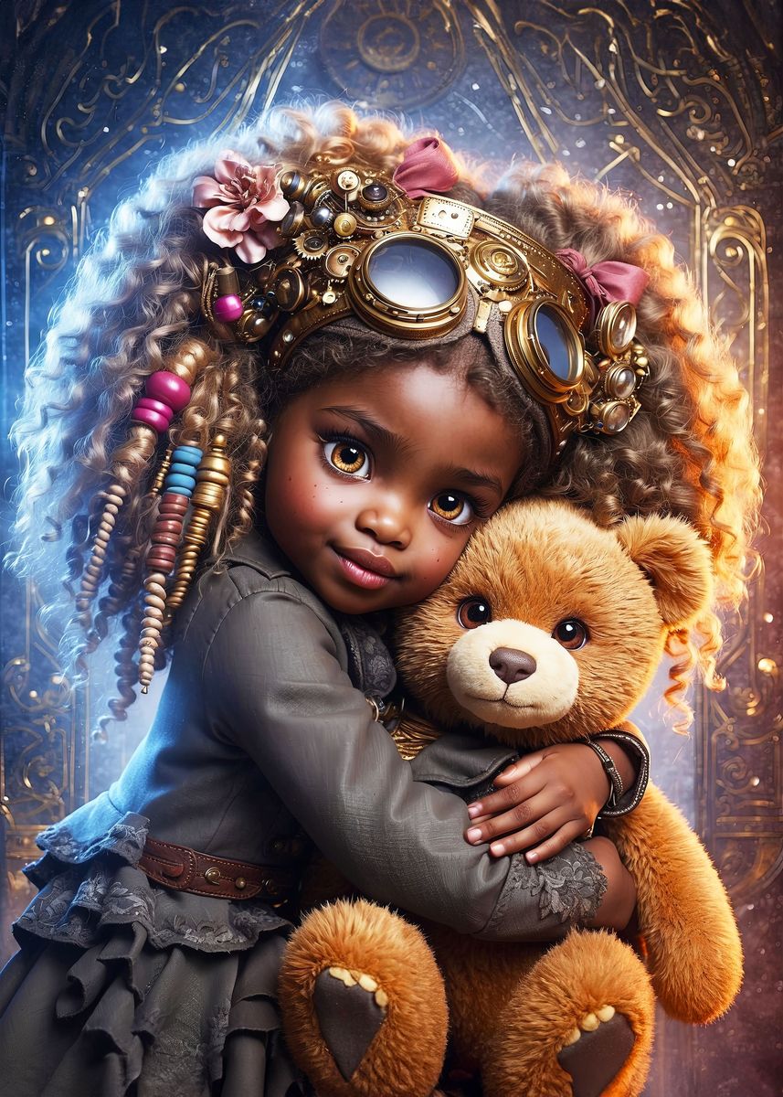 'Amelia and Mr Tinker' Poster, picture, metal print, paint by Michael ...