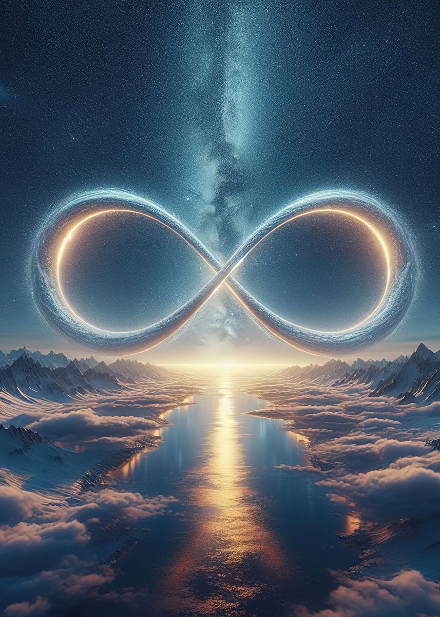 'Infini04' Poster, picture, metal print, paint by deepdreAmIngstudios ...