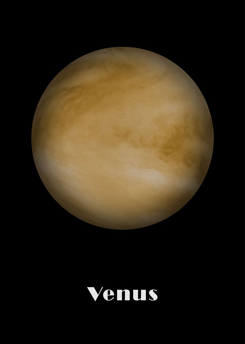 'Venus' Poster, picture, metal print, paint by NuMaNi Art | Displate