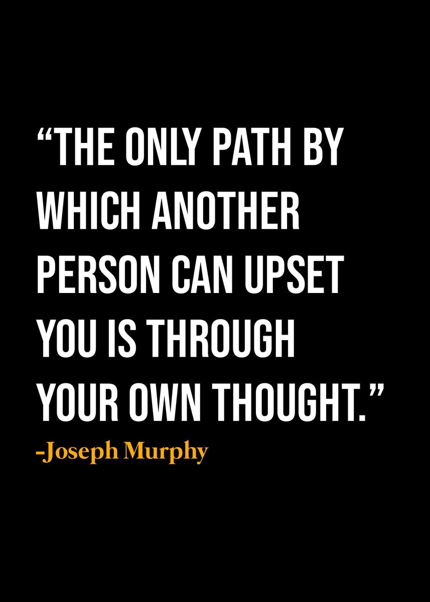 'Joseph Murphy Quotes ' Poster, picture, metal print, paint by KLIP ...
