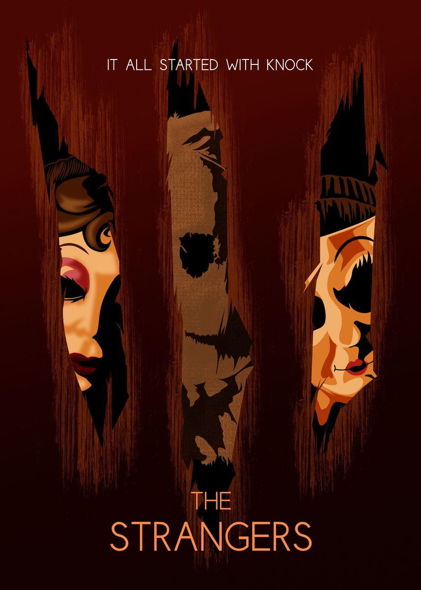 'the strangers' Poster, picture, metal print, paint by geeks holic ...