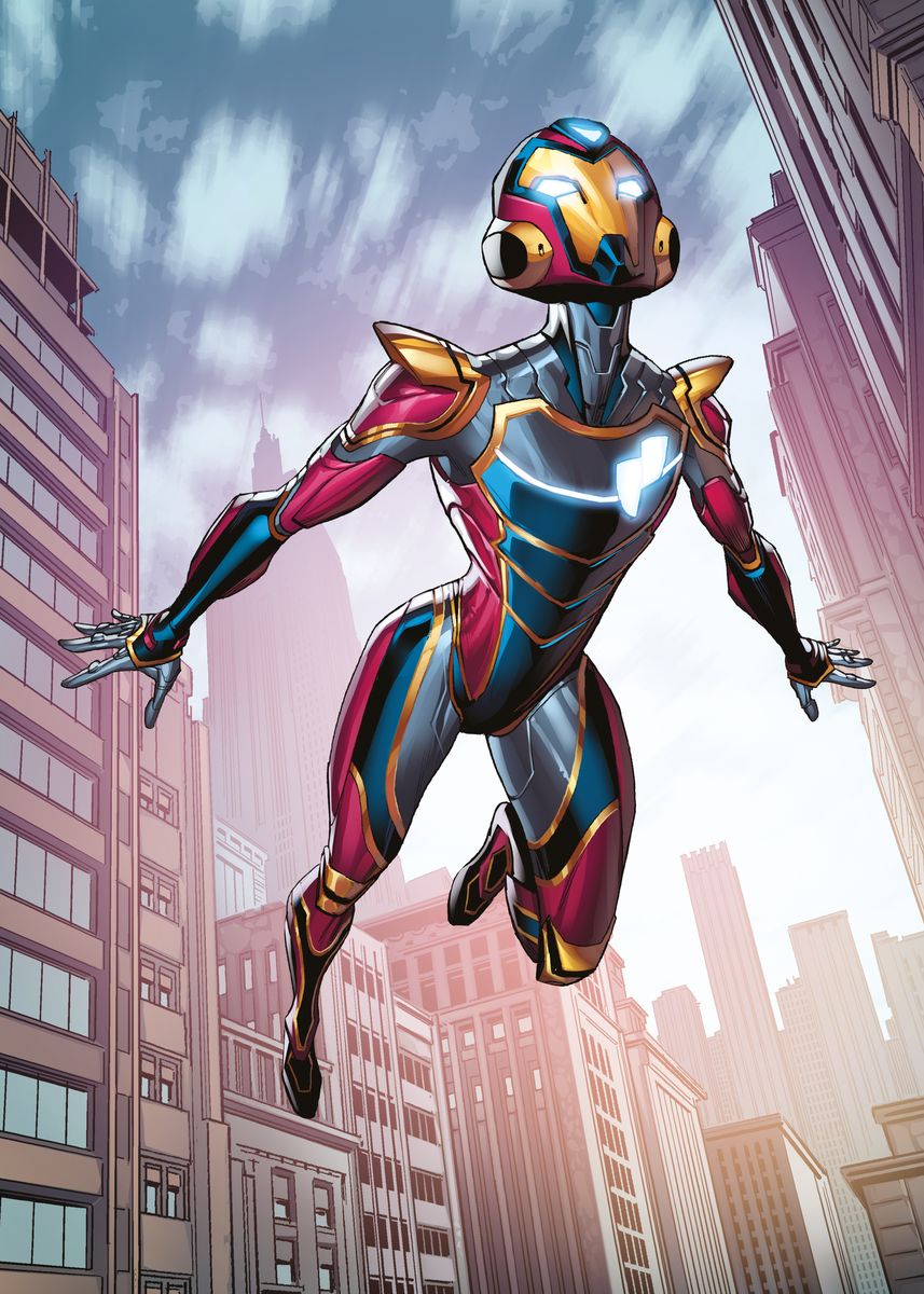 'Ironheart Base Card' Poster, picture, metal print, paint by Marvel ...