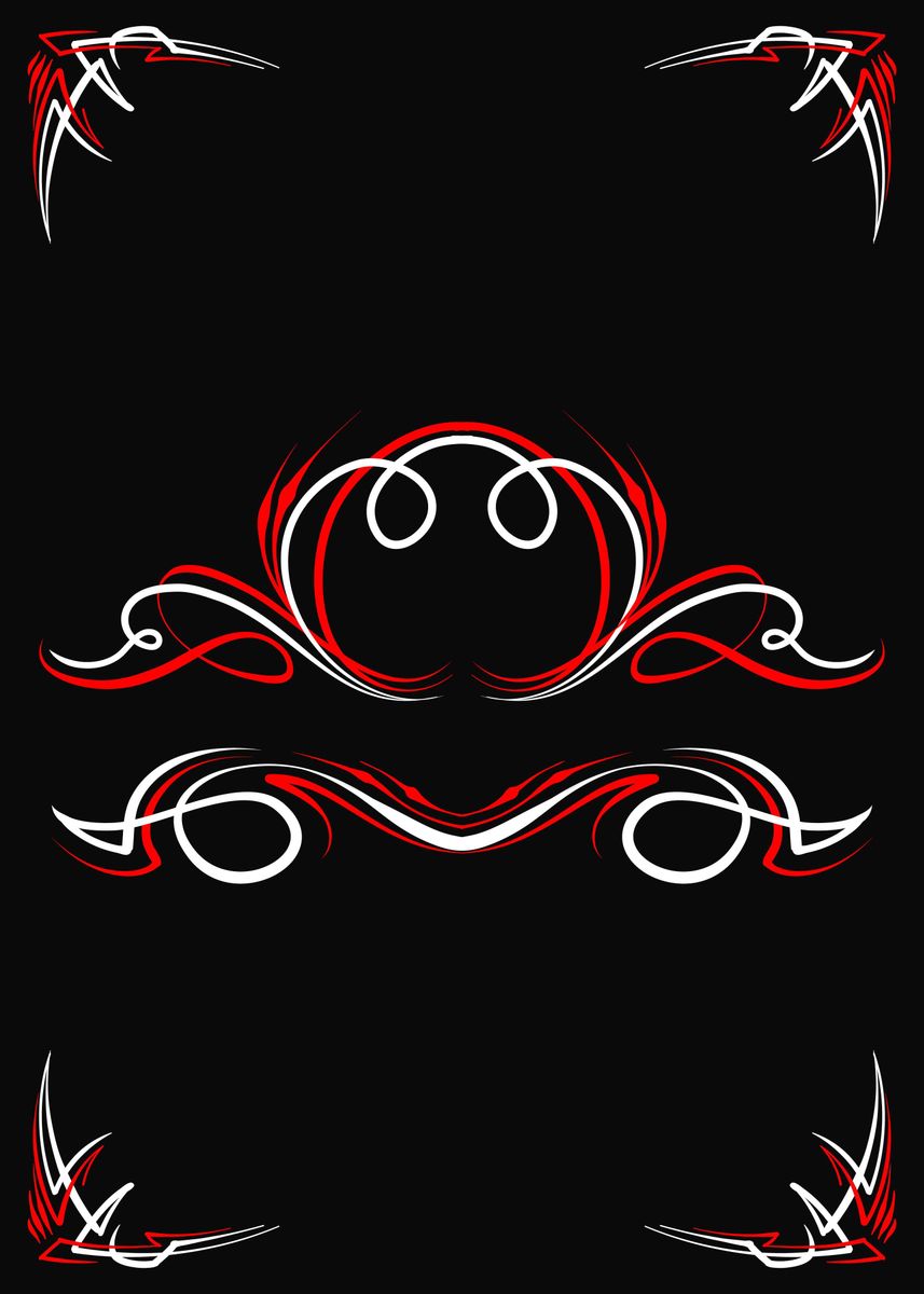 'Libra Pinstriping' Poster, picture, metal print, paint by Mahardika ...