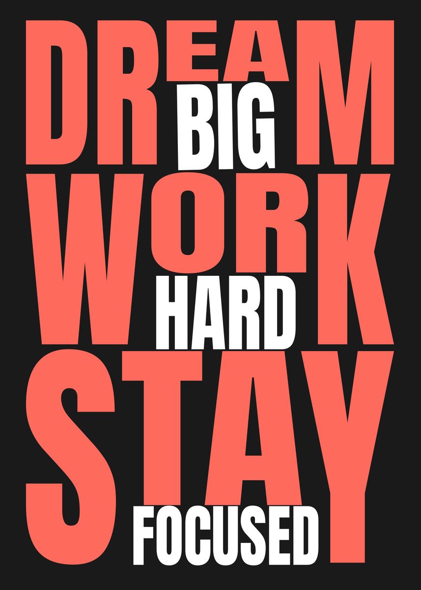 'dream work' Poster, picture, metal print, paint by Biliacci | Displate