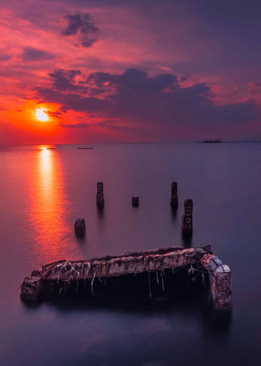 'Pastel Bridge' Poster, picture, metal print, paint by dsakispixelover ...