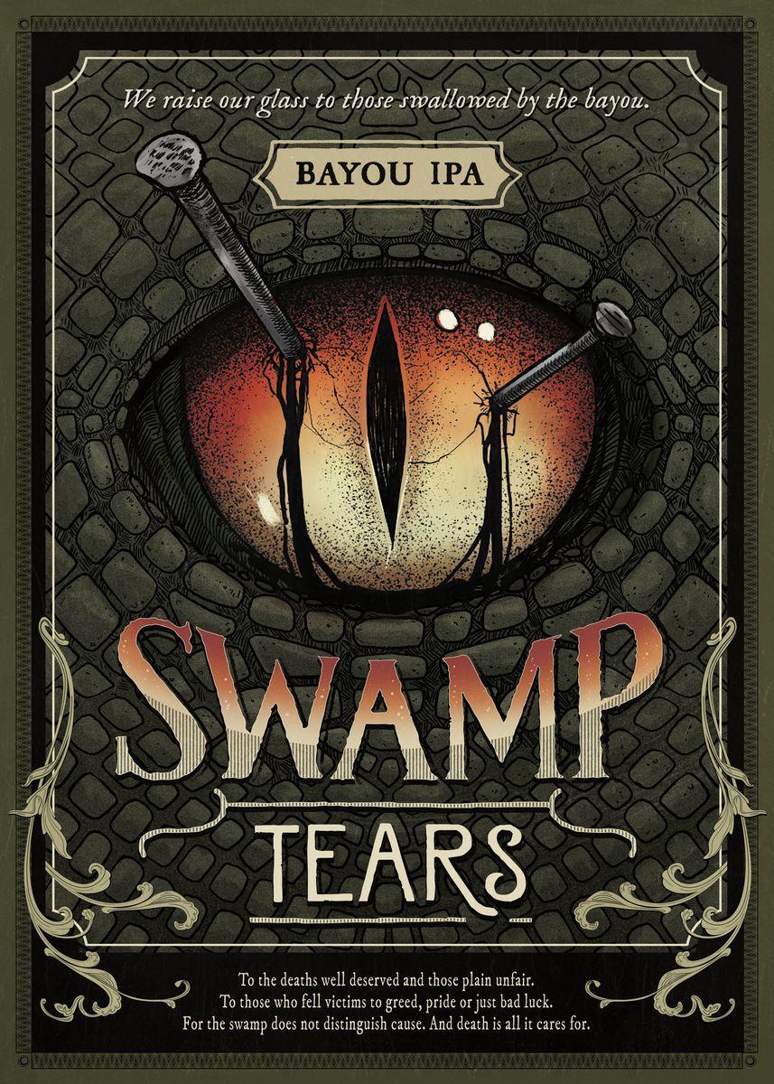 'Swamp Tears' Poster, picture, metal print, paint by Hunt: Showdown ...