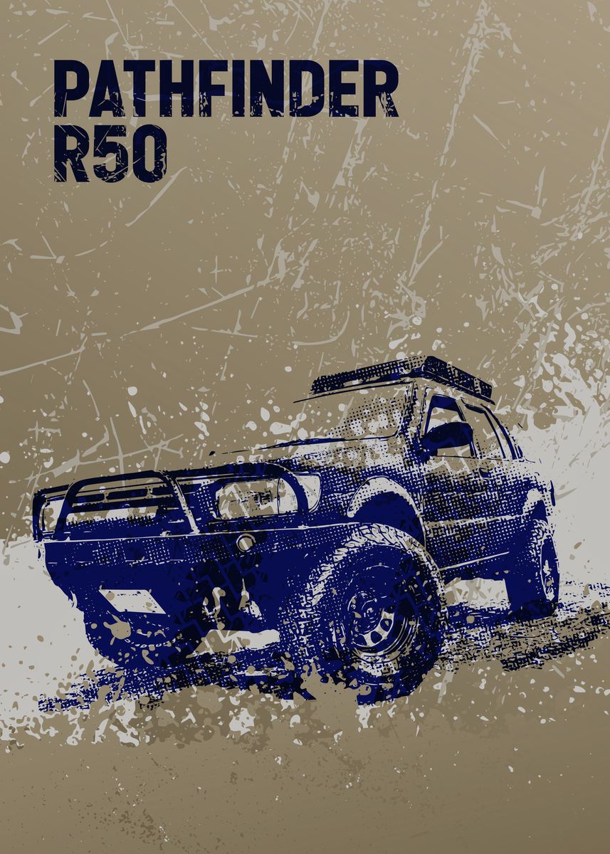 'mild built r50' Poster, picture, metal print, paint by Denise Zendejas ...