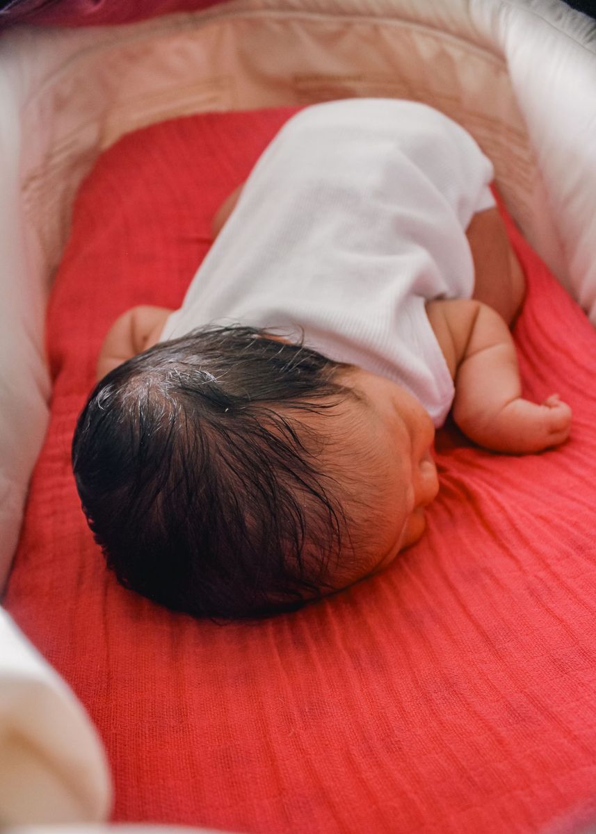 'Sleeping Baby' Poster, picture, metal print, paint by Ingrid Nagy ...