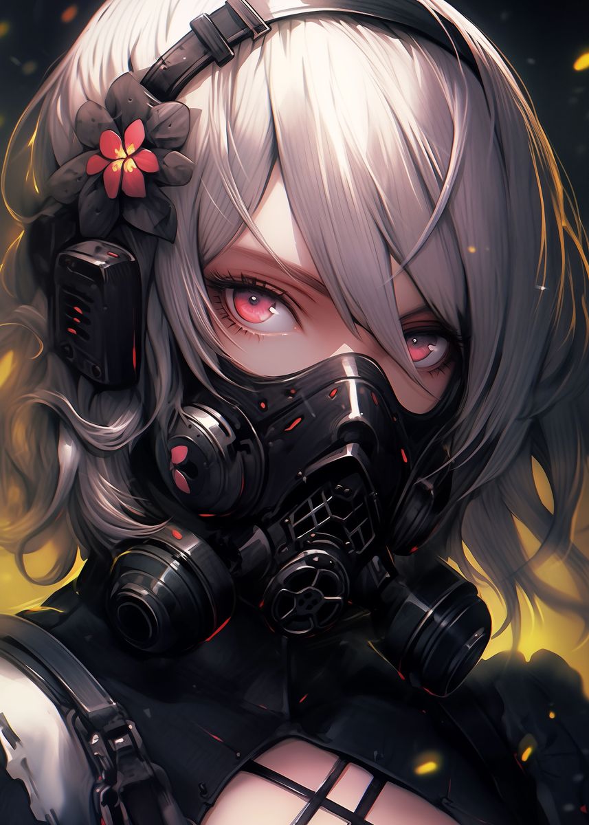 'Cyberpunk Android Girl' Poster, picture, metal print, paint by Ignite ...