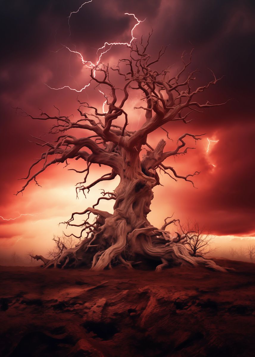 'Apocalypse Storm' Poster, picture, metal print, paint by ELYussArt ...