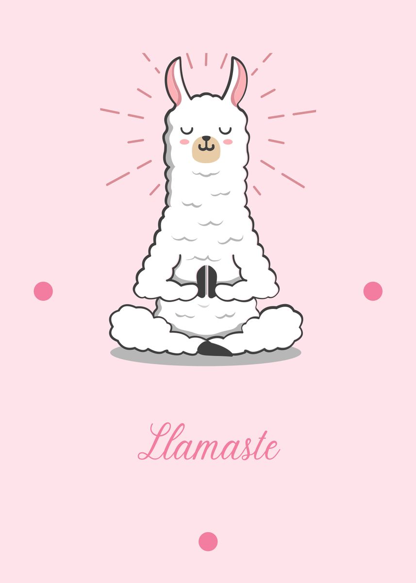 'Llamaste' Poster, picture, metal print, paint by cypher the third ...