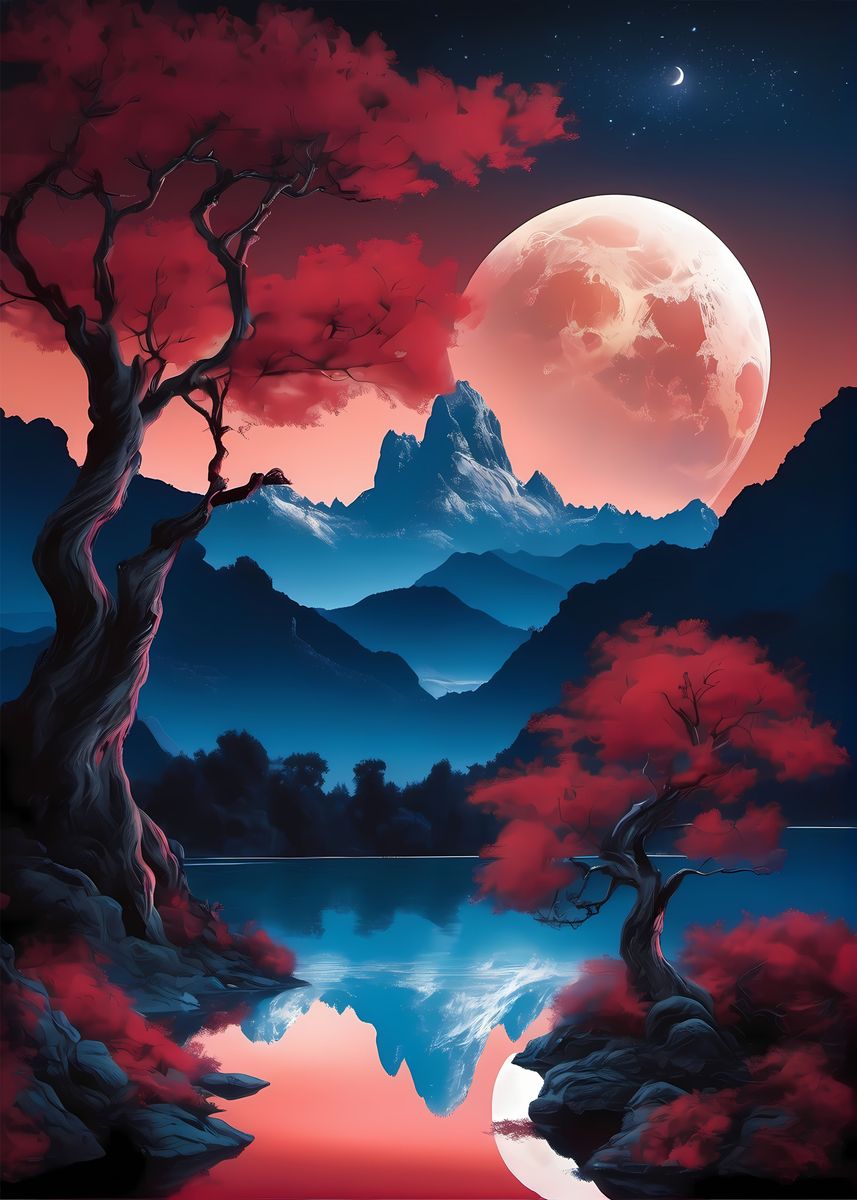 'Beautiful Painting' Poster, picture, metal print, paint by Gon Poster ...