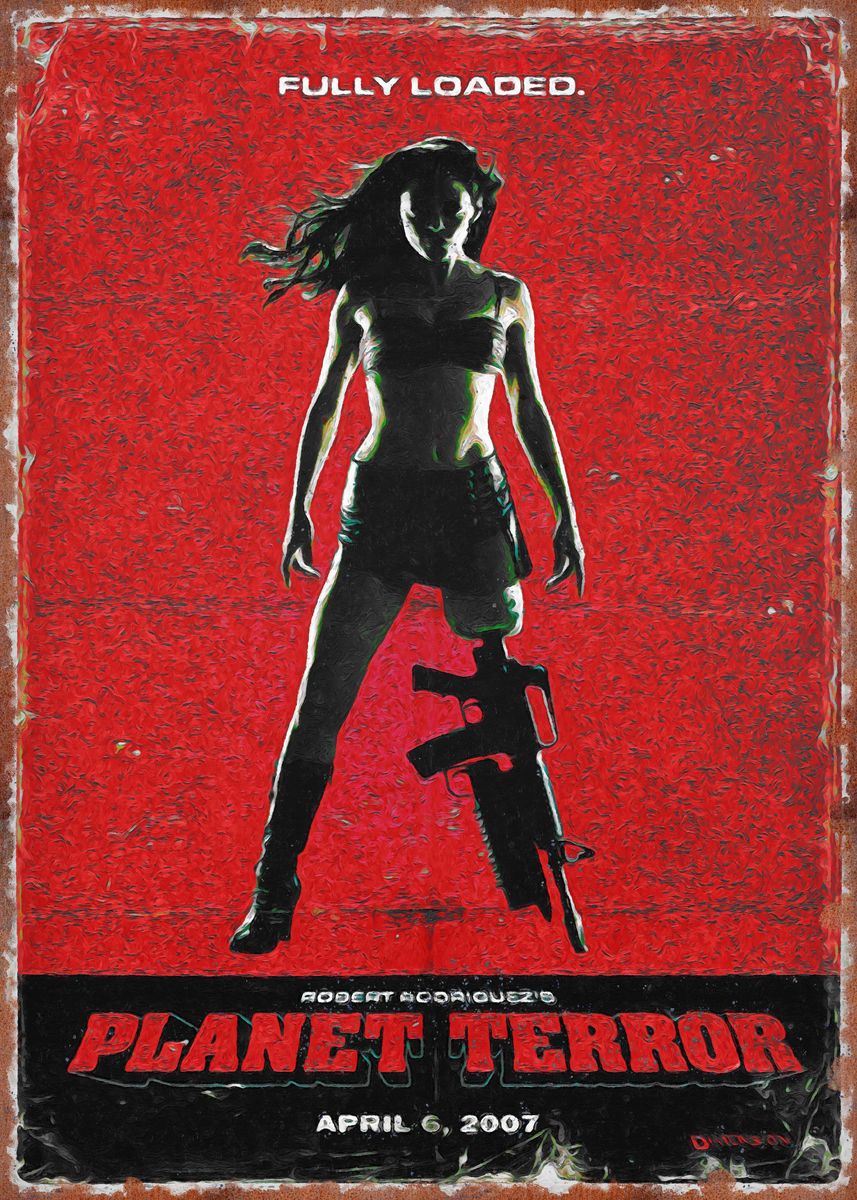 'planet terror' Poster, picture, metal print, paint by Top Collection ...