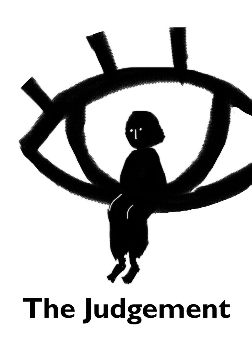 'the judgement eyes' Poster, picture, metal print, paint by wine age ...