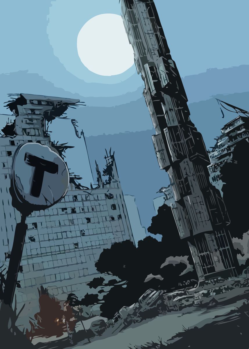 'year zero' Poster, picture, metal print, paint by Instinct Studio ...