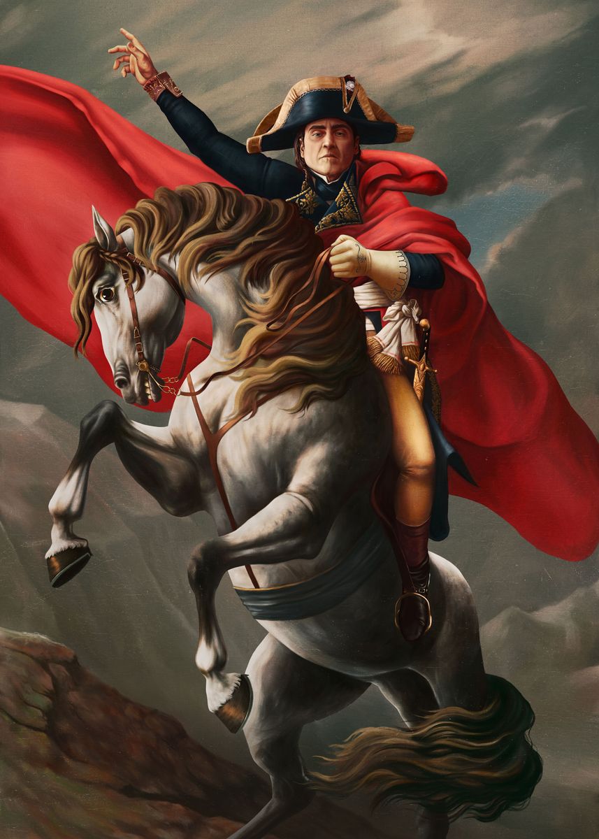 'Napoleon' Poster, picture, metal print, paint by Diego Abreu | Displate