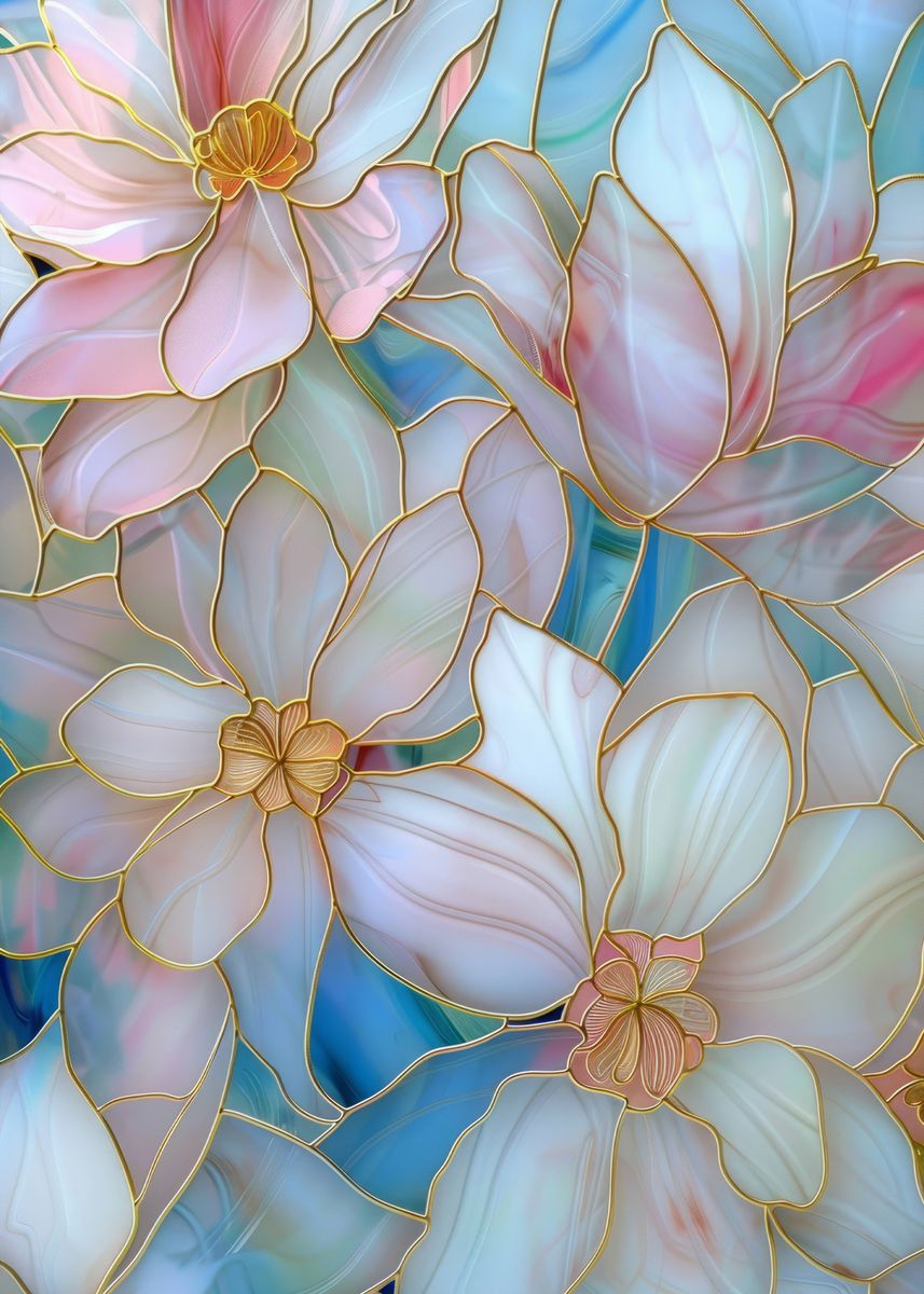 'Gold Glass Decor' Poster, picture, metal print, paint by Morgan Yon ...