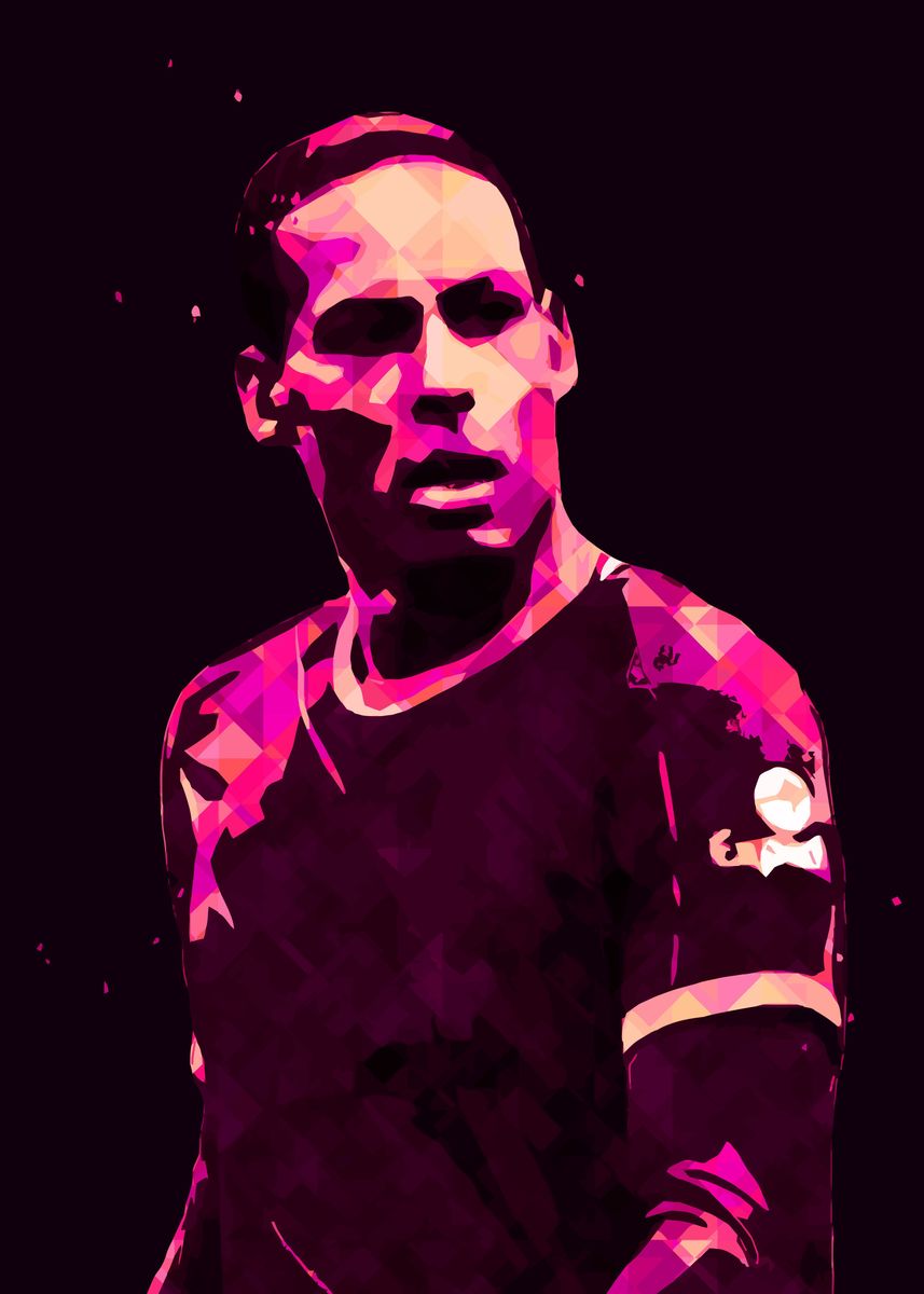 'V. Van Dijk Pop Art' Poster, picture, metal print, paint by MASTER ...