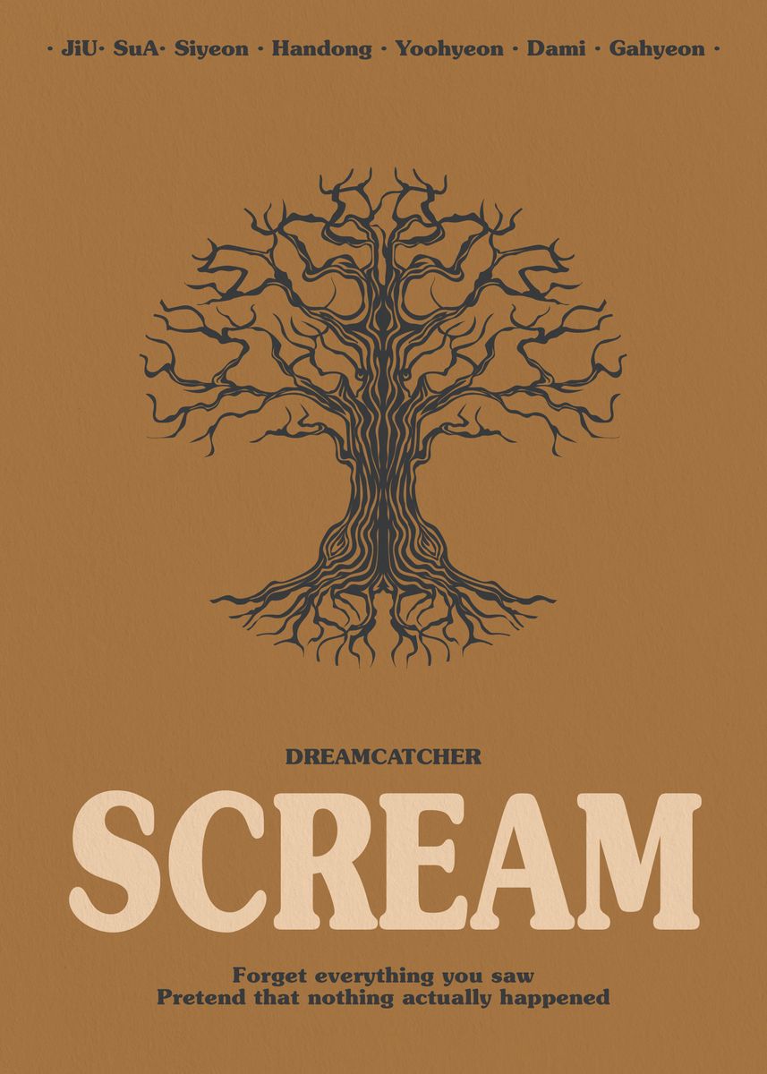 'Scream' Poster, picture, metal print, paint by Andi Permana | Displate