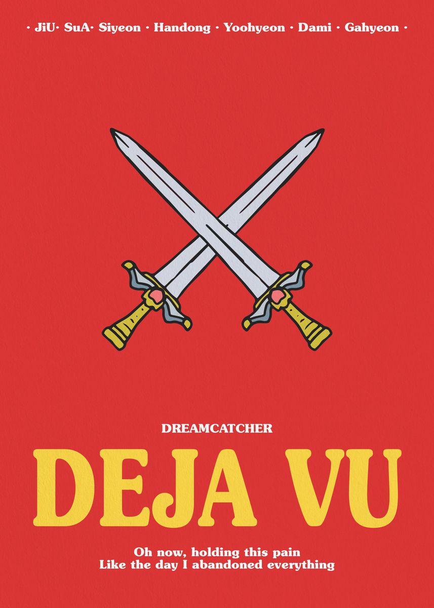 'Deja Vu' Poster, picture, metal print, paint by Andi Permana | Displate