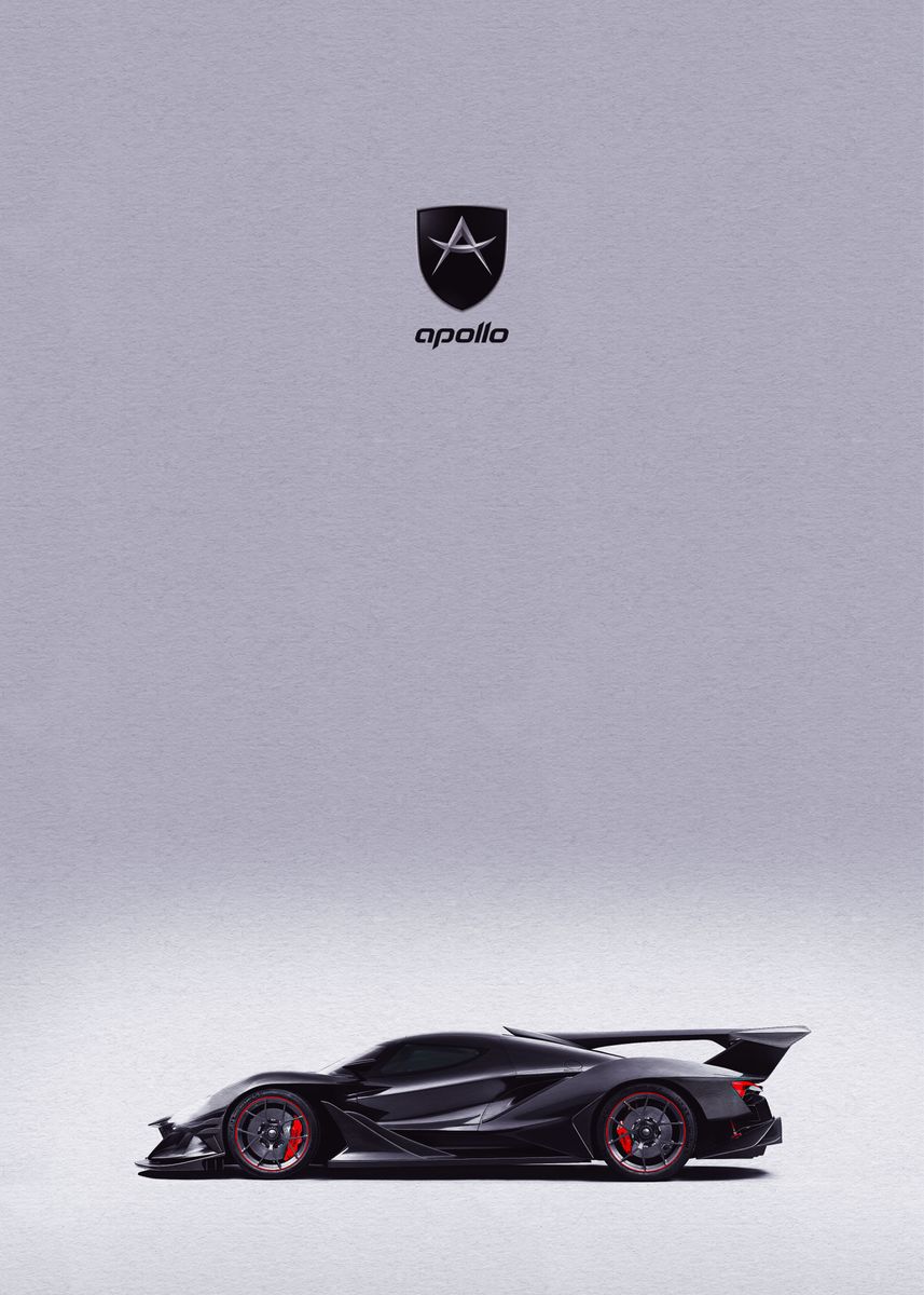 'Apollo IE Hypercar' Poster, picture, metal print, paint by Lee Rocks ...