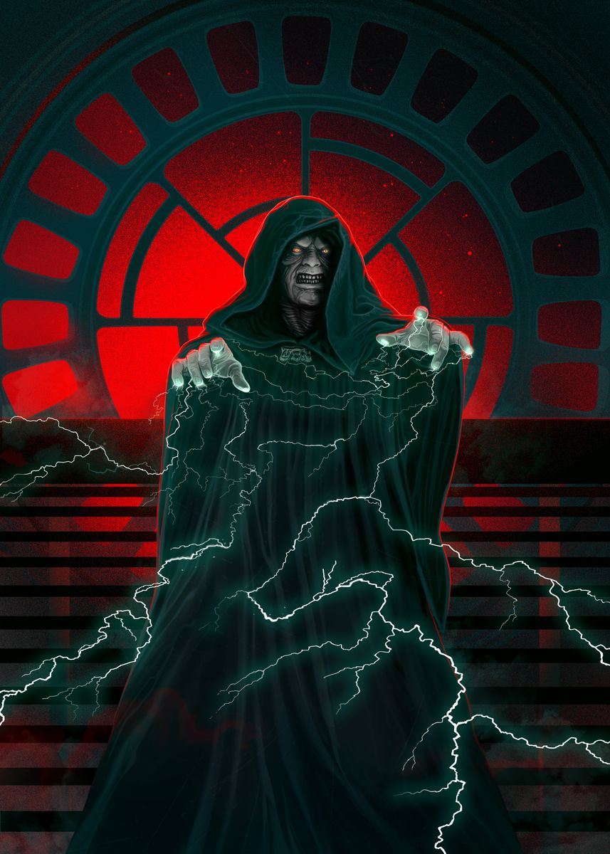 'Emperor Palpatine' Poster, picture, metal print, paint by Star Wars ...