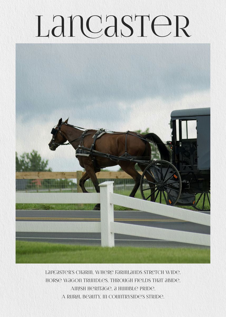 'Lancaster' Poster, picture, metal print, paint by Andi Permana | Displate