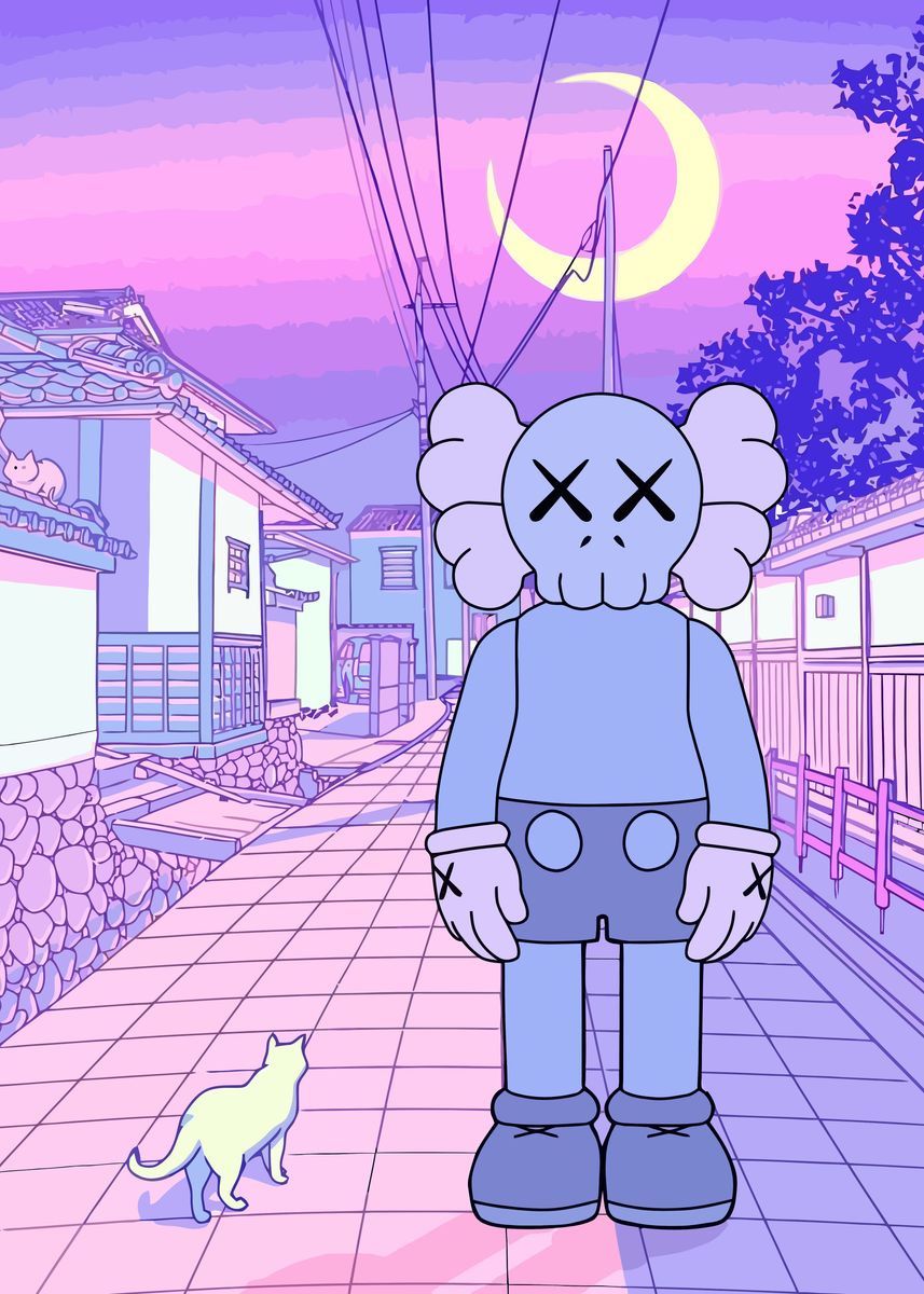 'Kaw' Poster, picture, metal print, paint by F1 Super Car | Displate