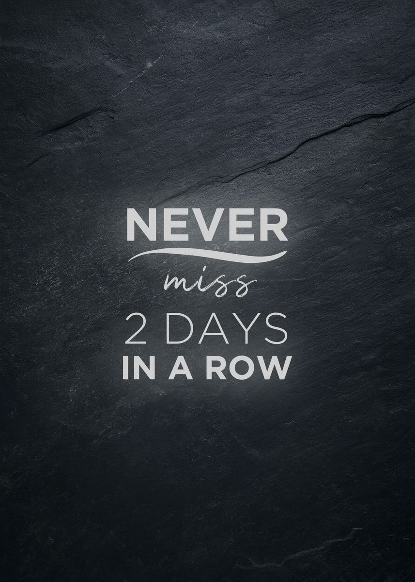 'never miss twice' Poster, picture, metal print, paint by Cedric Rehm ...