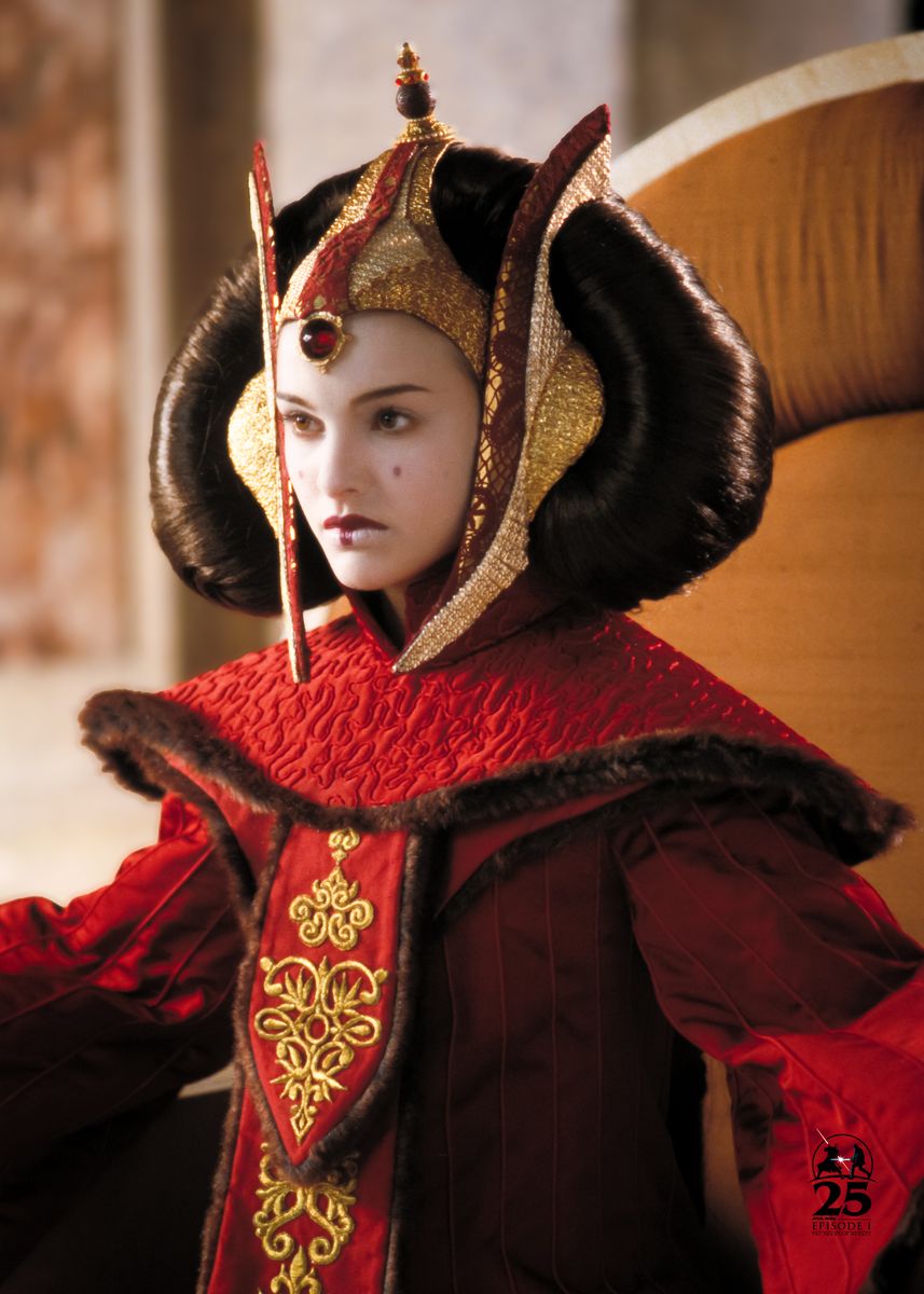 'Queen Amidala' Poster, picture, metal print, paint by Star Wars | Displate