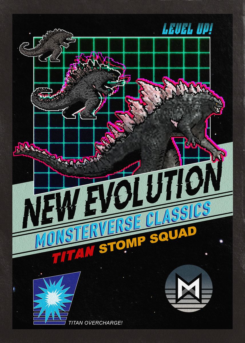 'New Evolution' Poster, picture, metal print, paint by Godzilla x Kong ...