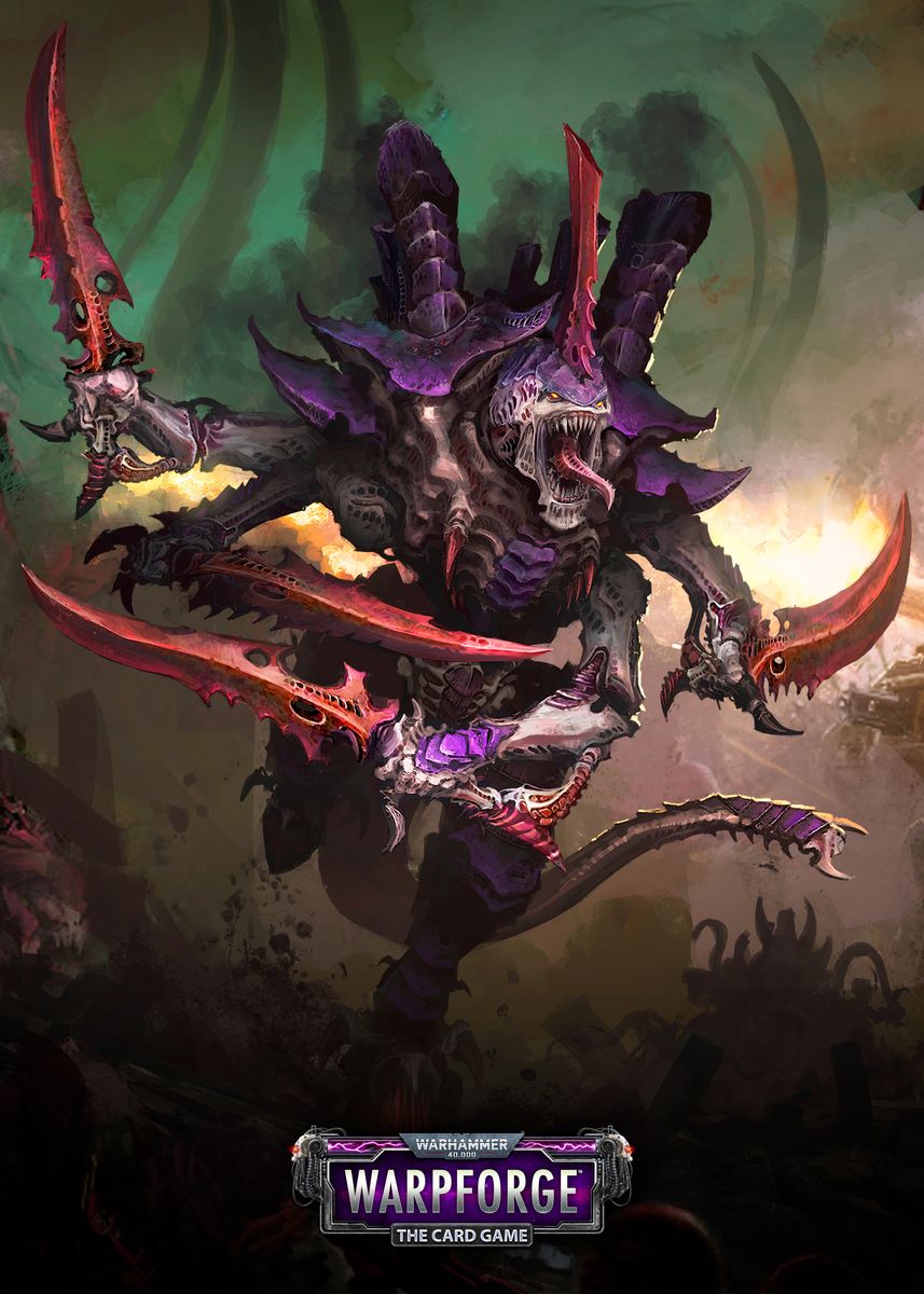 'Warpforge: Swarmlord' Poster, picture, metal print, paint by Warhammer ...