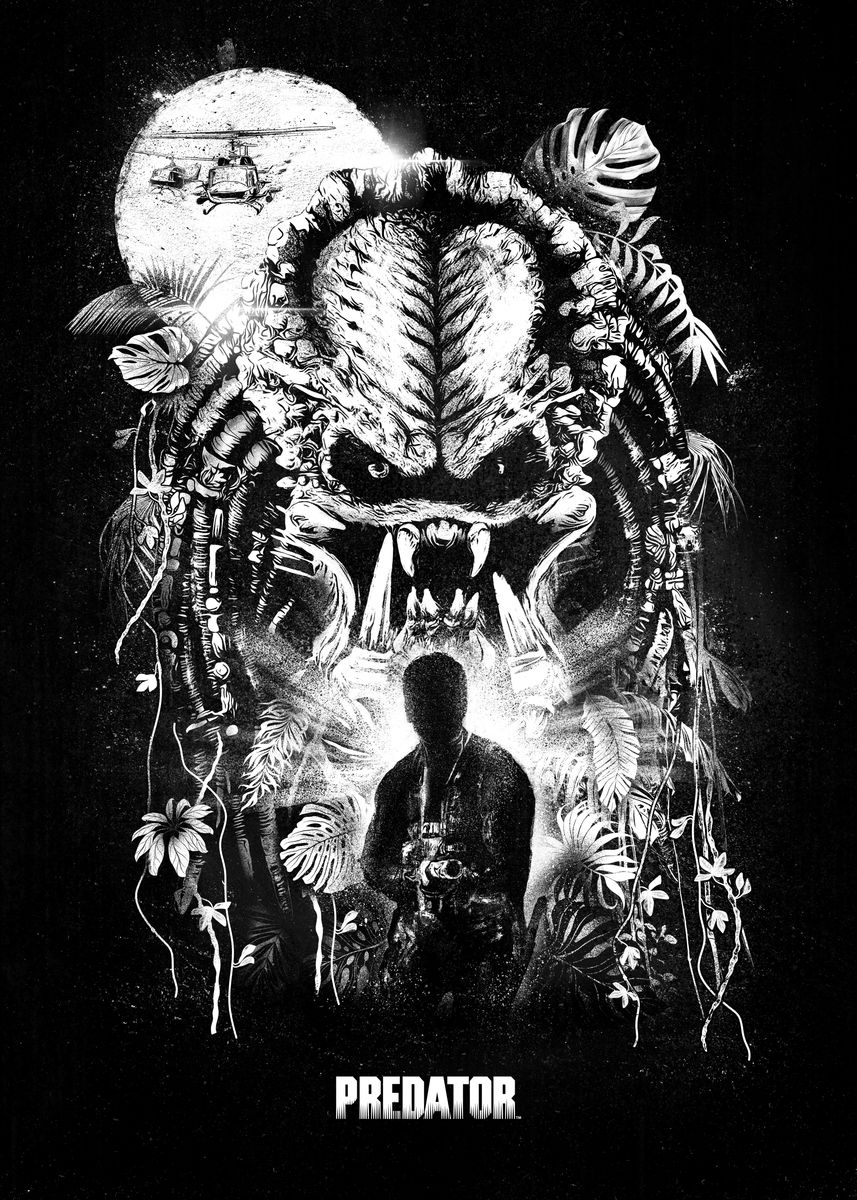'Predator Classic' Poster, picture, metal print, paint by Predator ...